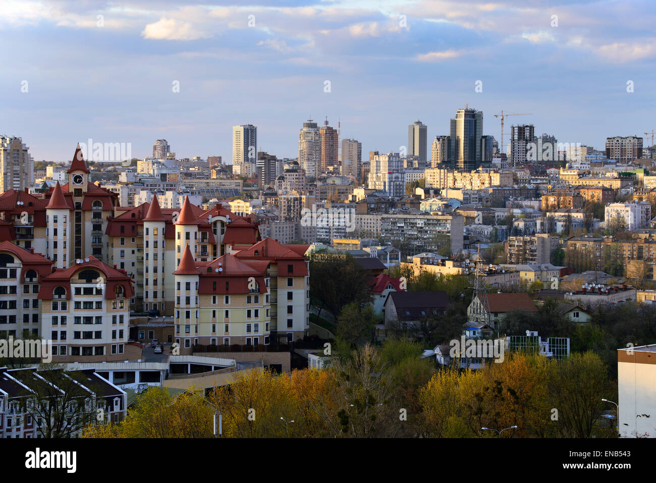 Cityscape spring hi-res stock photography and images - Alamy
