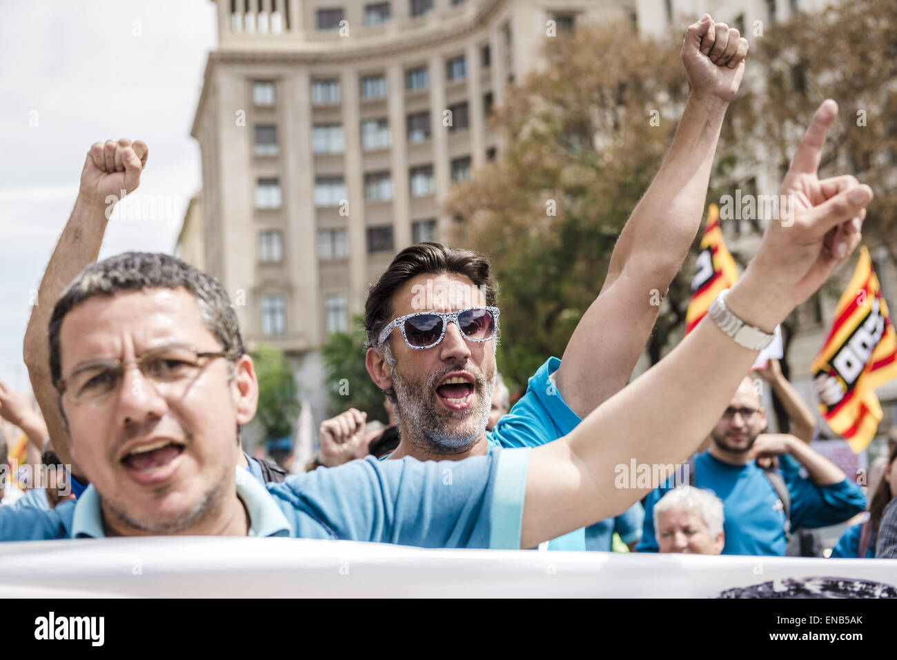 Movistar Protest High Resolution Stock Photography and Images - Alamy