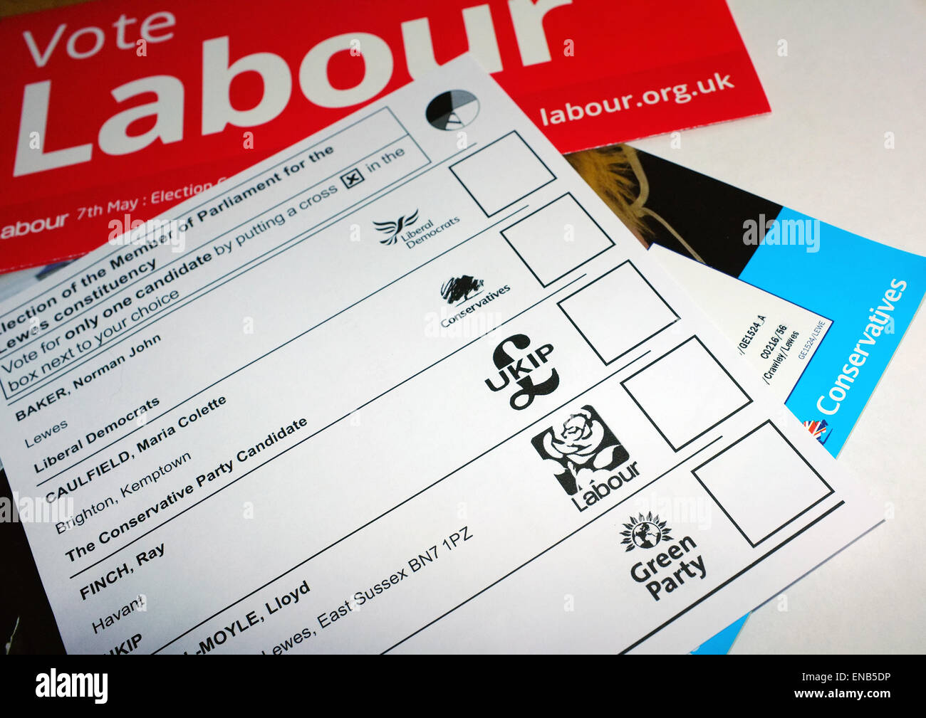 Voting slip hi-res stock photography and images - Alamy
