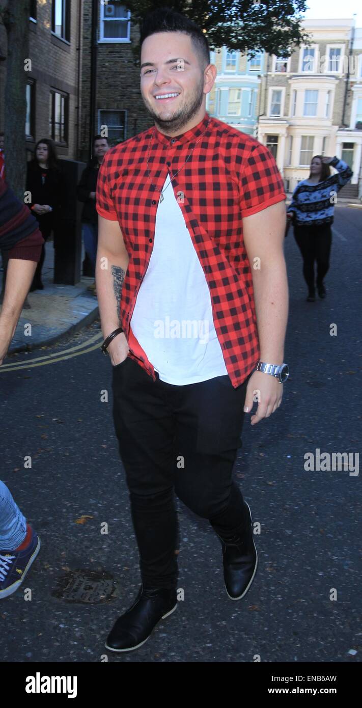 X Factor final contestants arrive at music studio rehearsals. Featuring ...