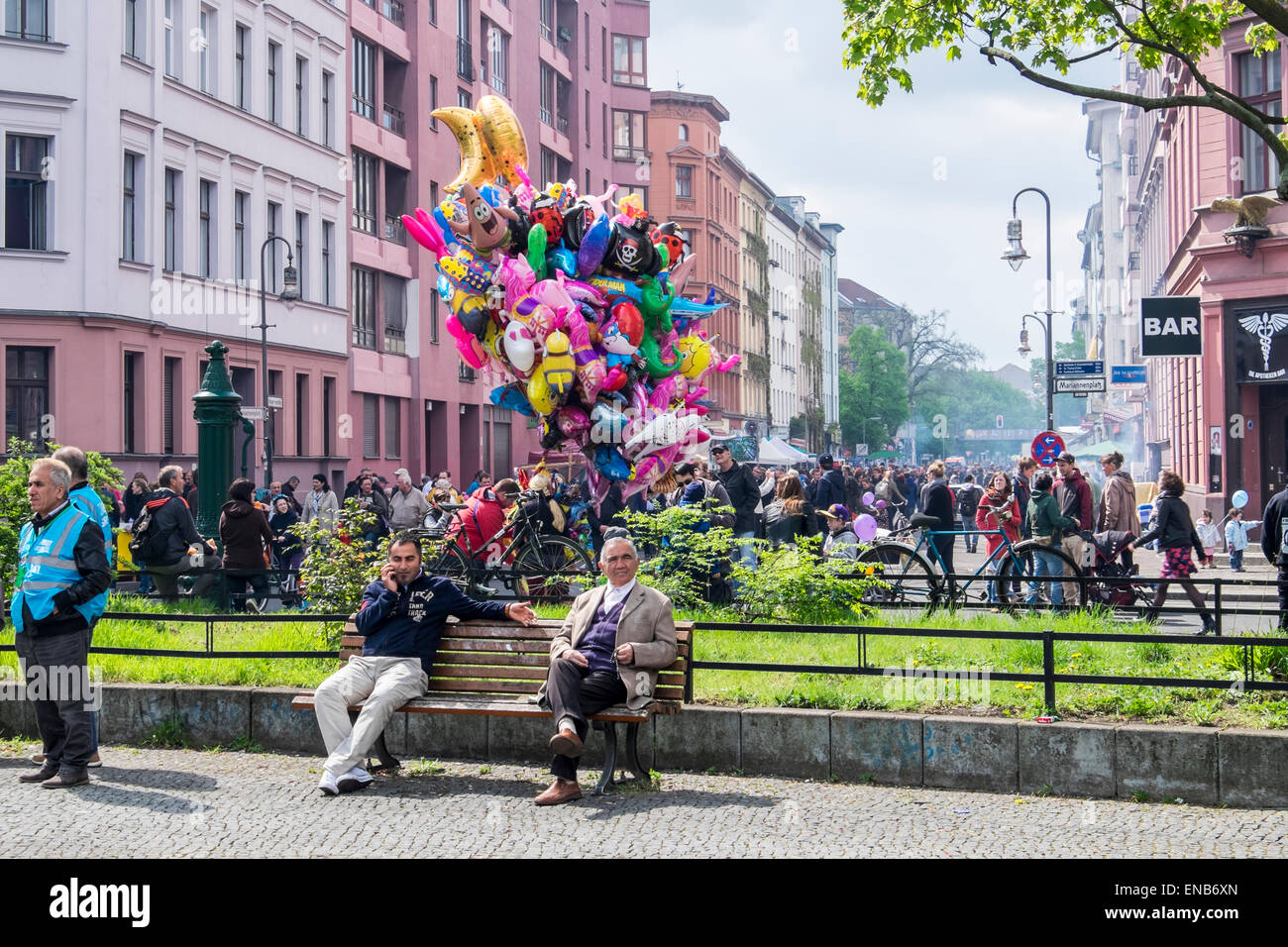 1st may in kreuzberg hi-res stock photography and images - Alamy