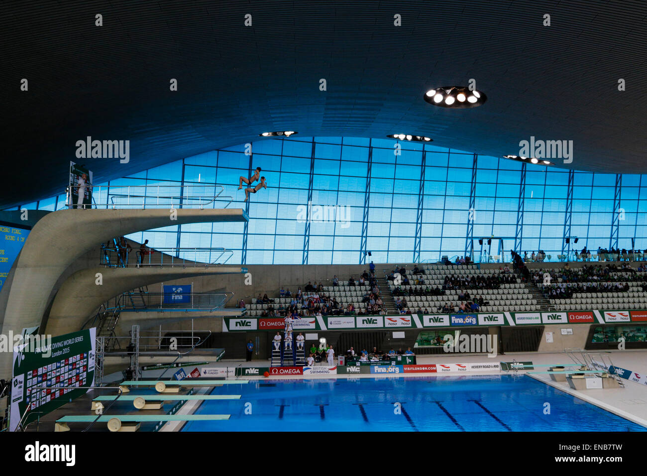 Women diving fina hi-res stock photography and images - Alamy