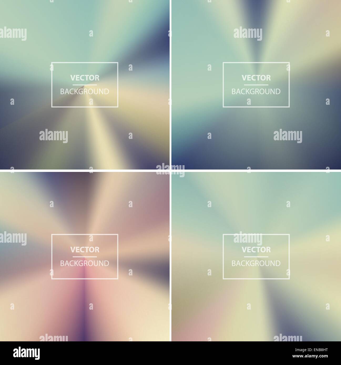 Abstract colorful radial blurred vector backgrounds. Wallpaper for ...