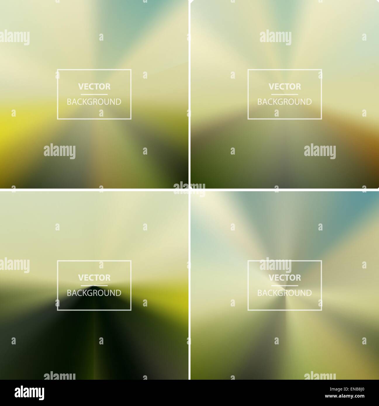 Abstract colorful radial blurred vector backgrounds. Wallpaper for ...