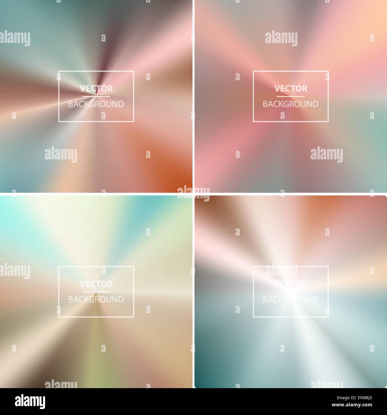 Abstract colorful radial blurred vector backgrounds. Wallpaper for ...