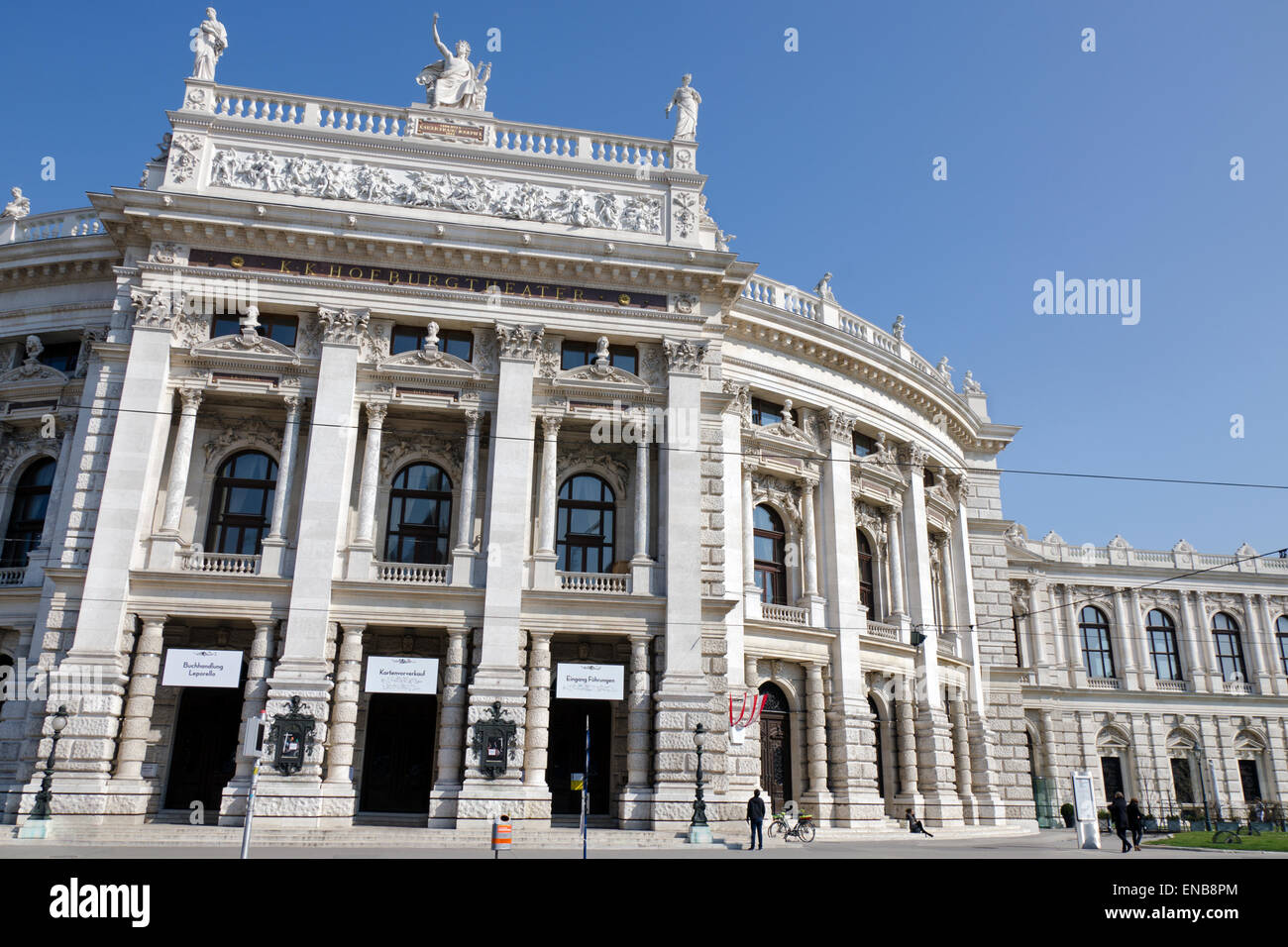 Burgtheater austrian national theatre hi-res stock photography and ...