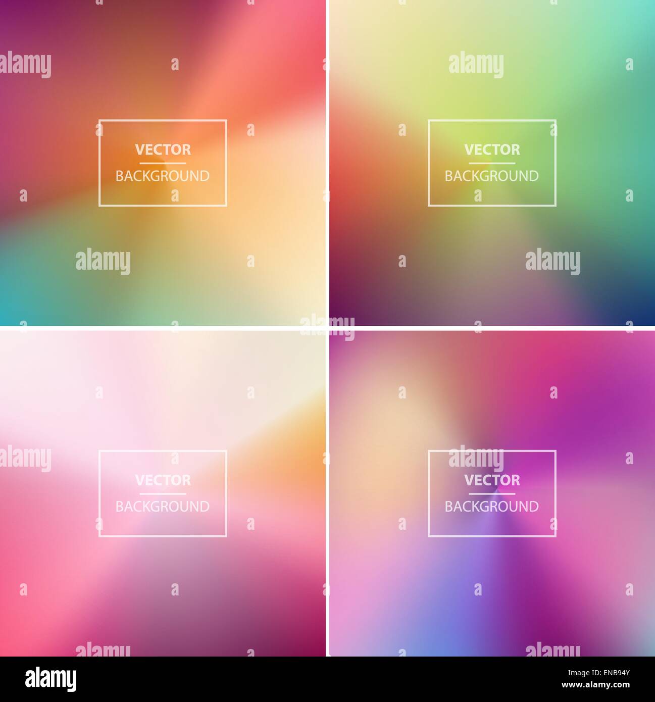 Abstract colorful radial blurred vector backgrounds. Wallpaper for ...