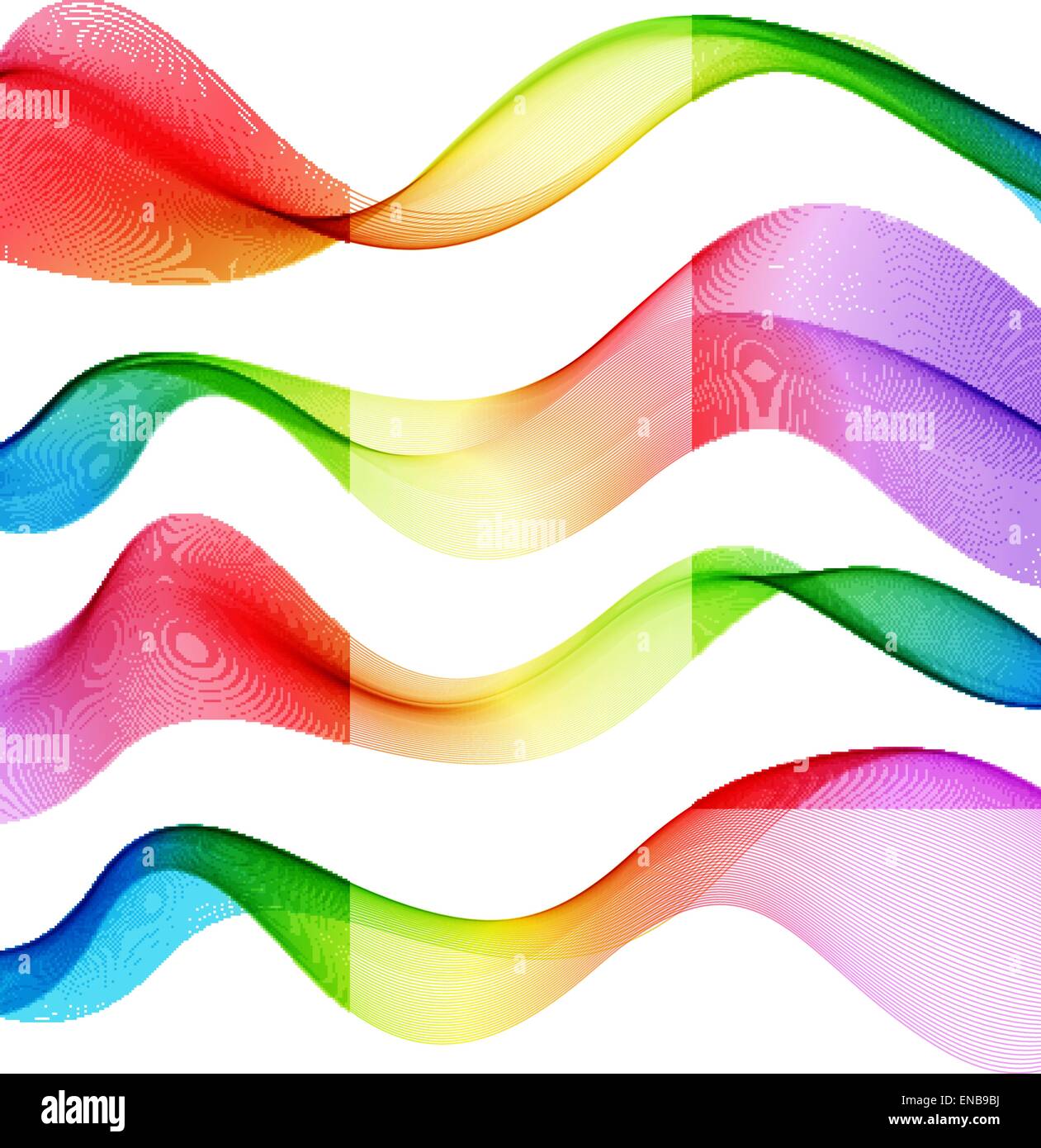 Abstract color smoke curved lines hi-res stock photography and images ...