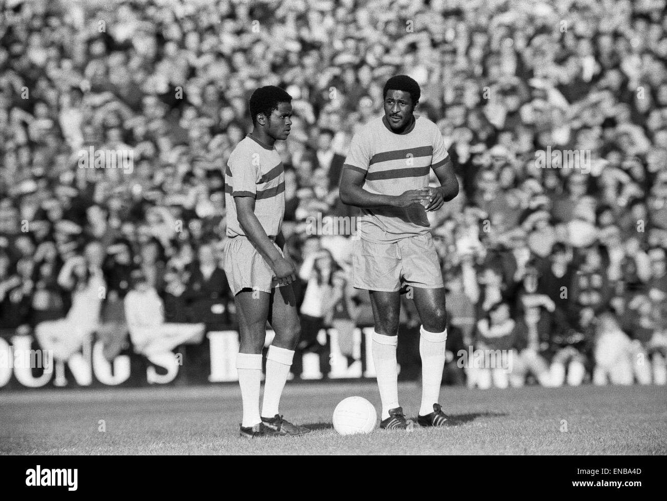 Crystal Palace 0 v. West Ham 3. West Ham's new boys Clyde Best (right ...