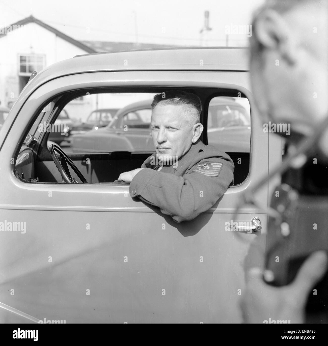 1950s car hi Black and White Stock Photos & Images - Alamy