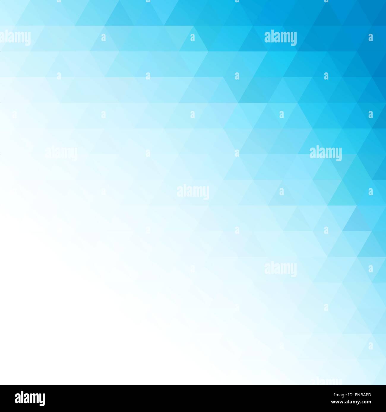 Vector Abstract blue geometric technology background with triangle ...