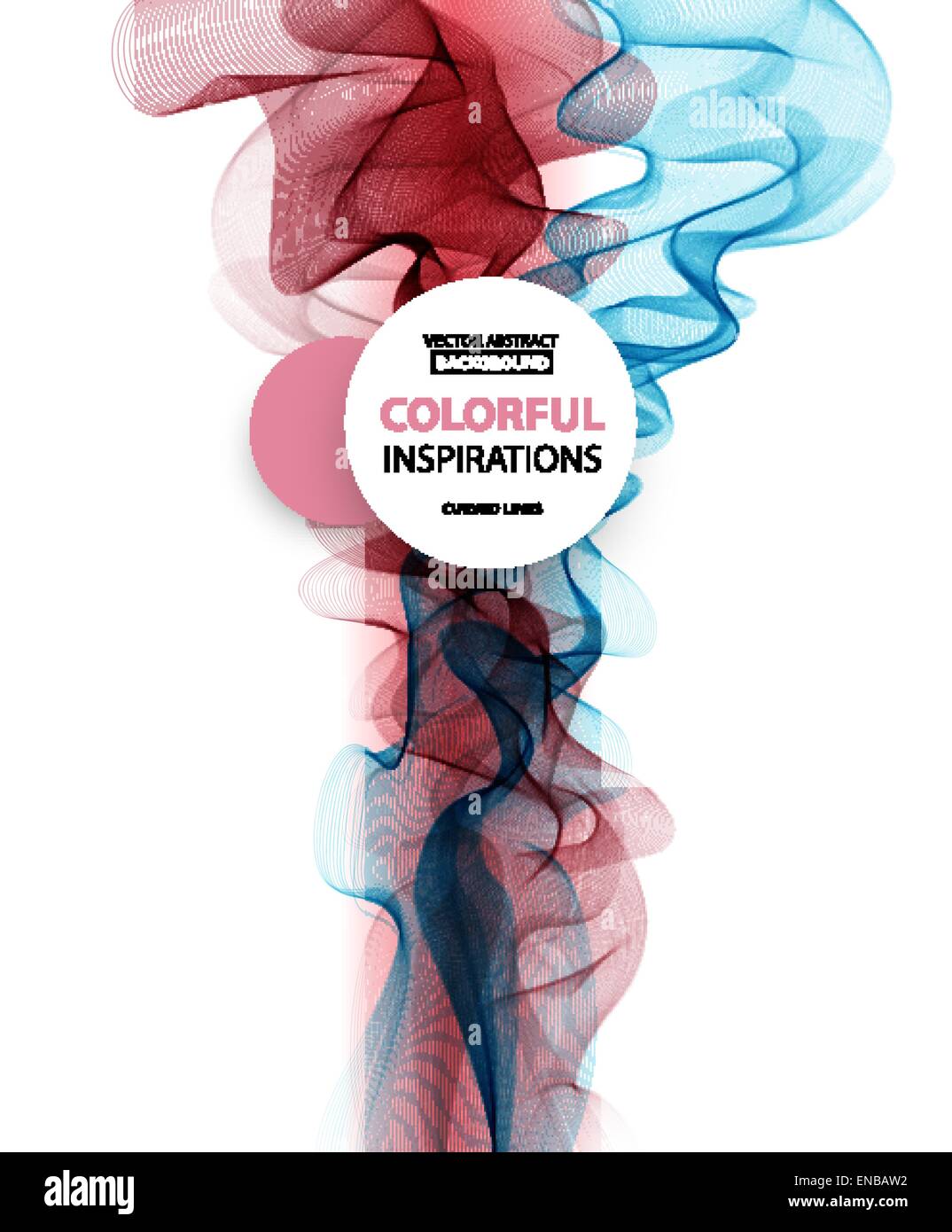 Abstract corporate background red waves Stock Vector Images - Alamy