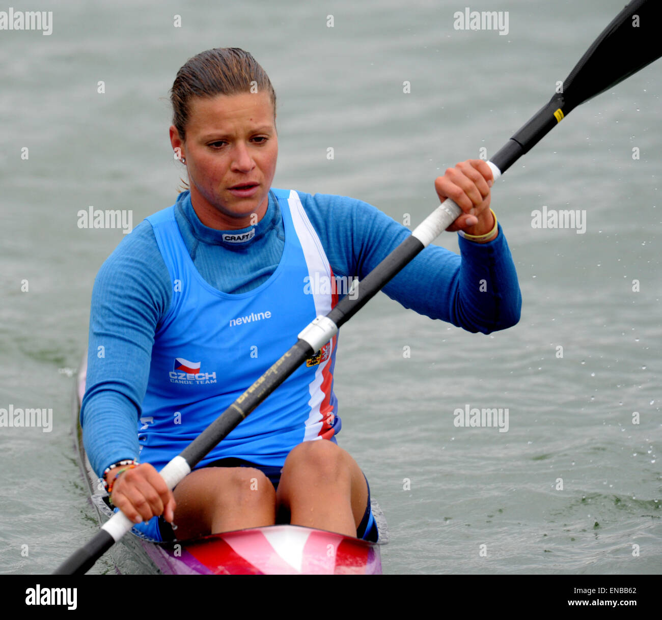 Racice, North Bohemia. 1st May, 2015. Anna Koziskova of Czech Republic ...
