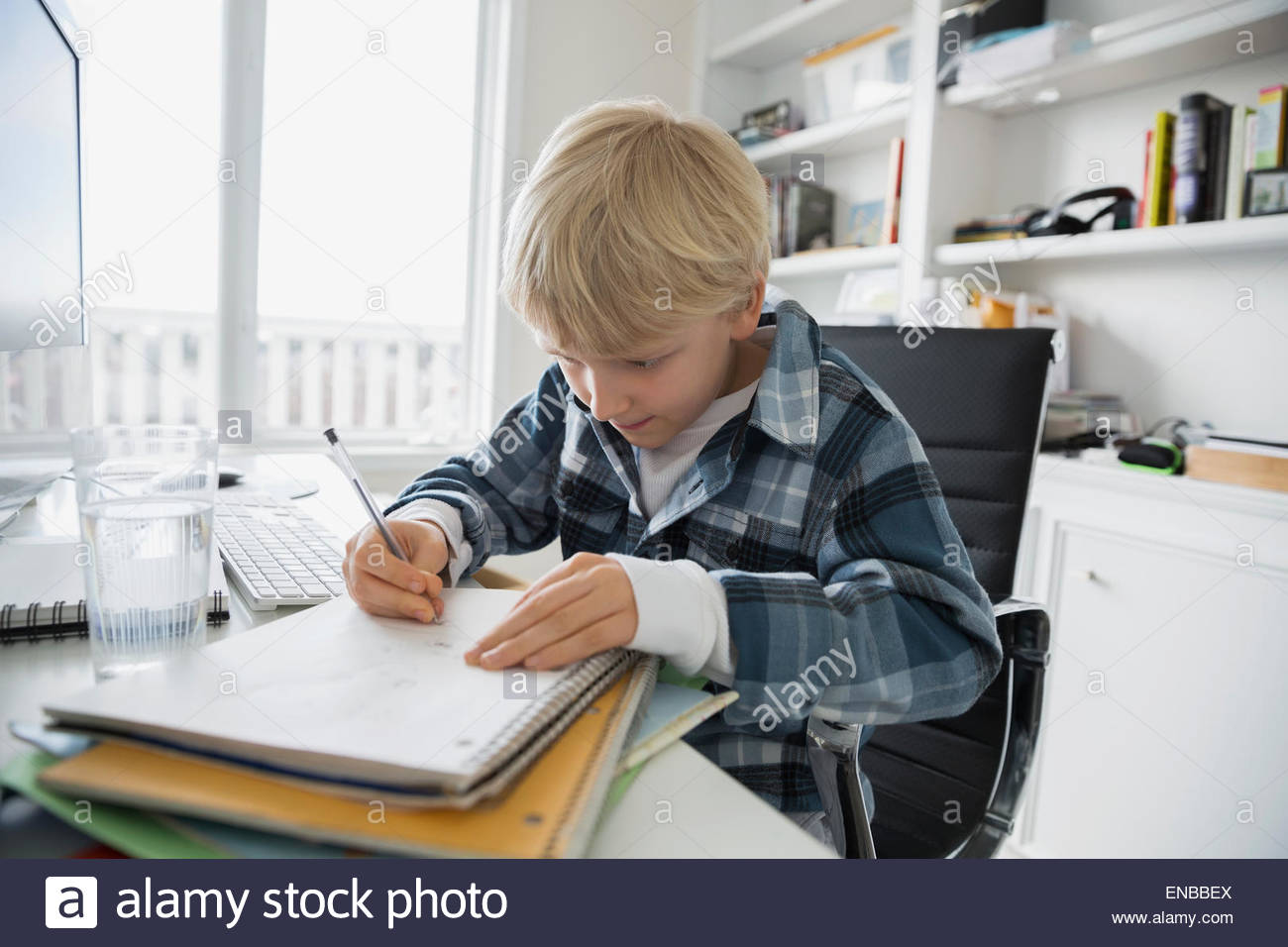 Boy in home hi-res stock photography and images - Alamy