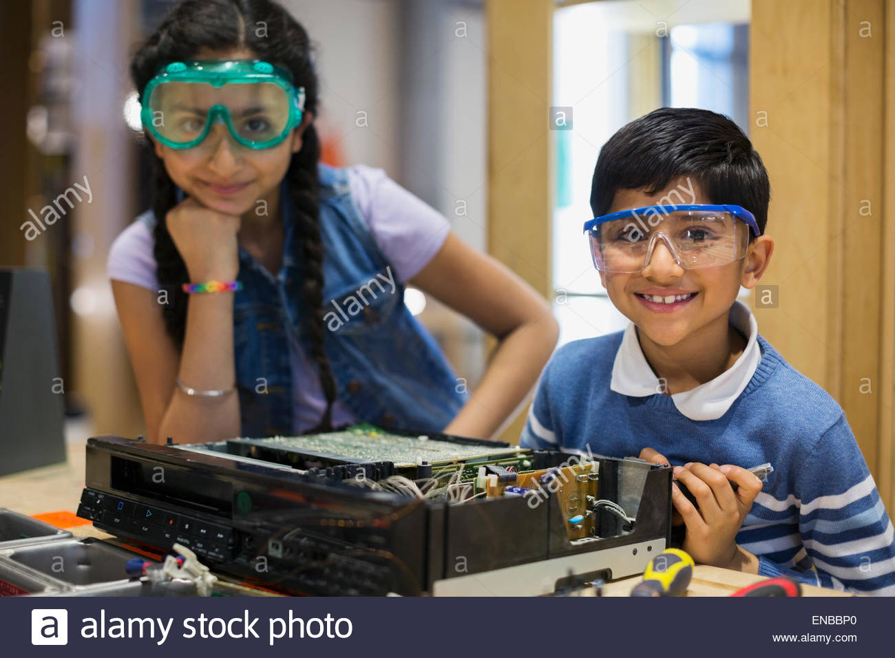 Portrait brother sister hi-res stock photography and images - Alamy