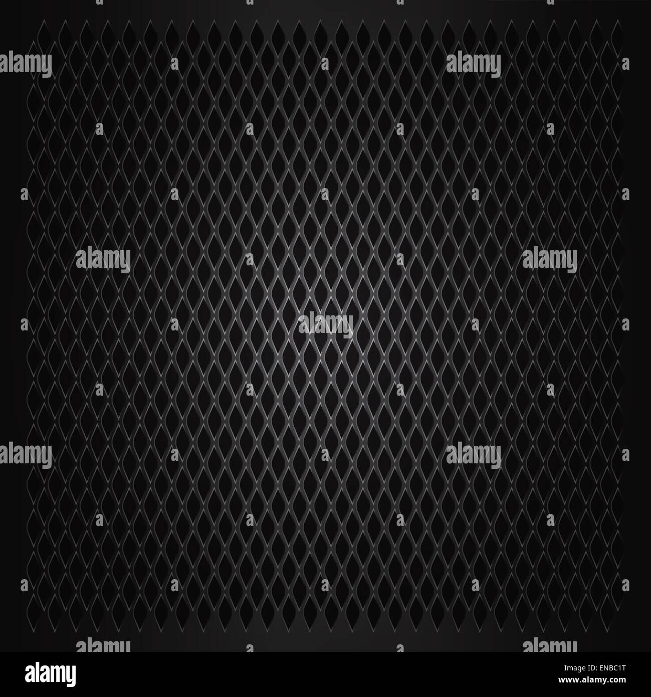 Vector illustration Abstract metal grid black background Stock Vector ...