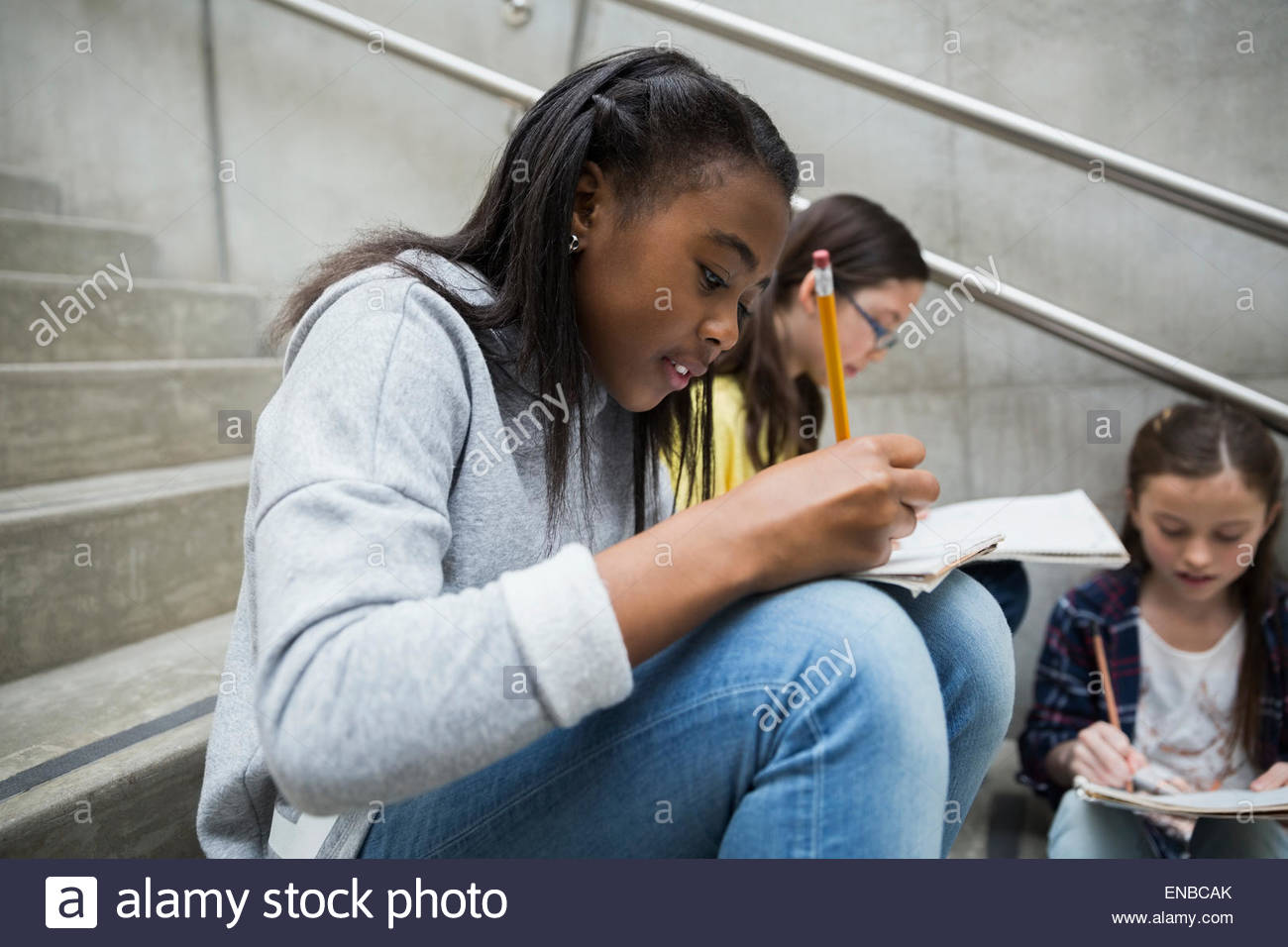 Outside outside stairs hi-res stock photography and images - Alamy