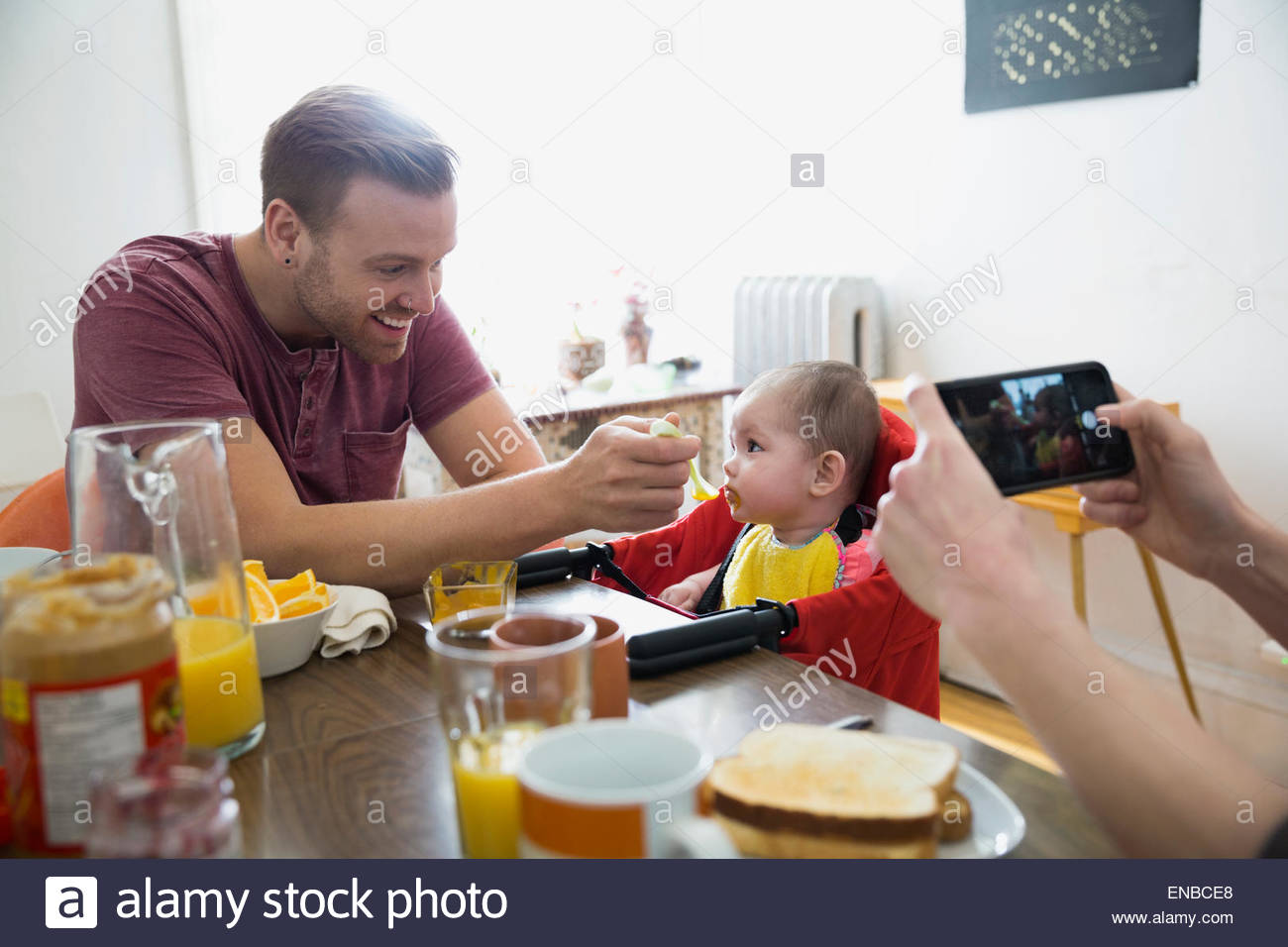 Baby table hi-res stock photography and images - Alamy