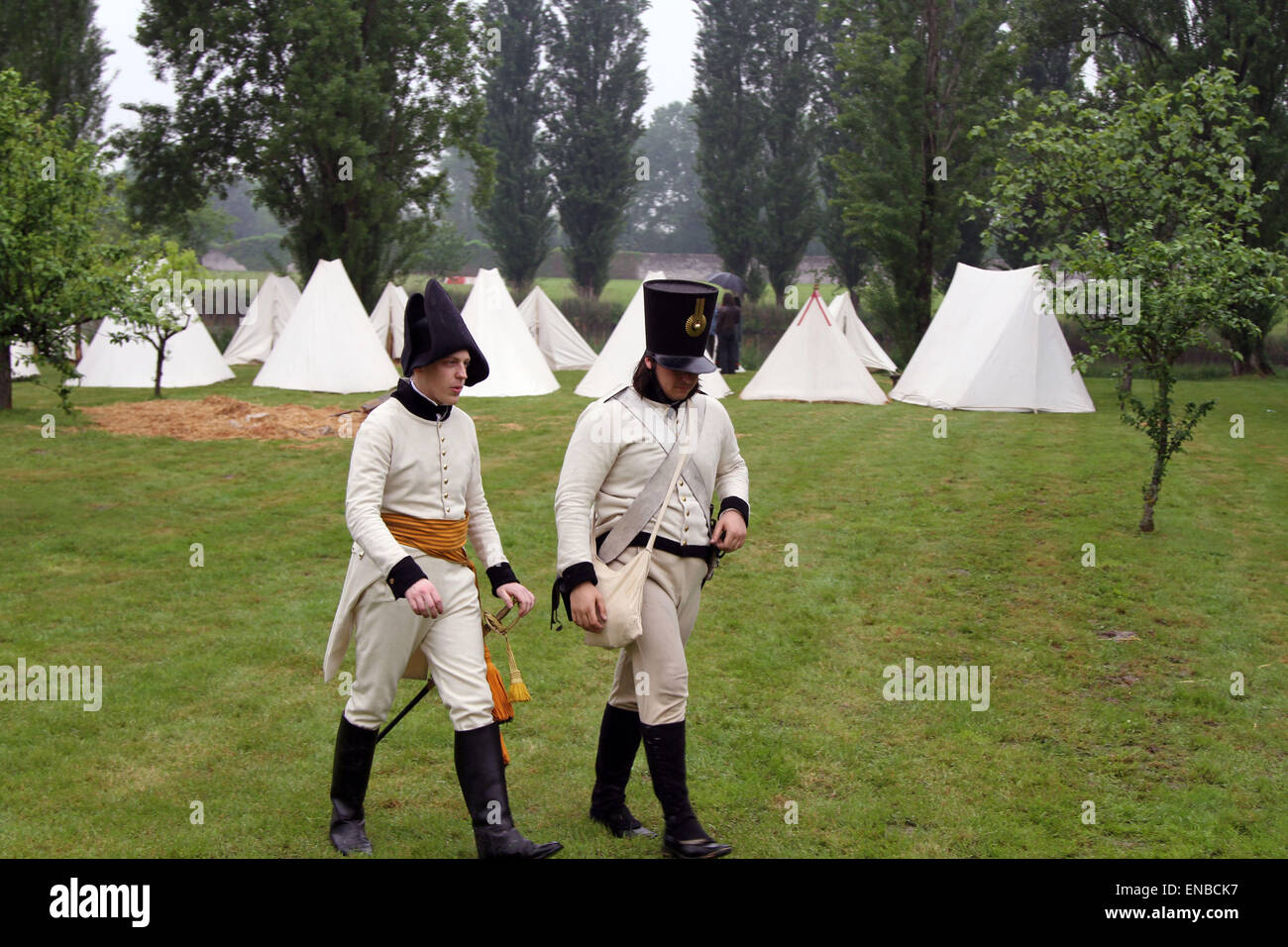 Napoleonic reenactors hi-res stock photography and images - Alamy