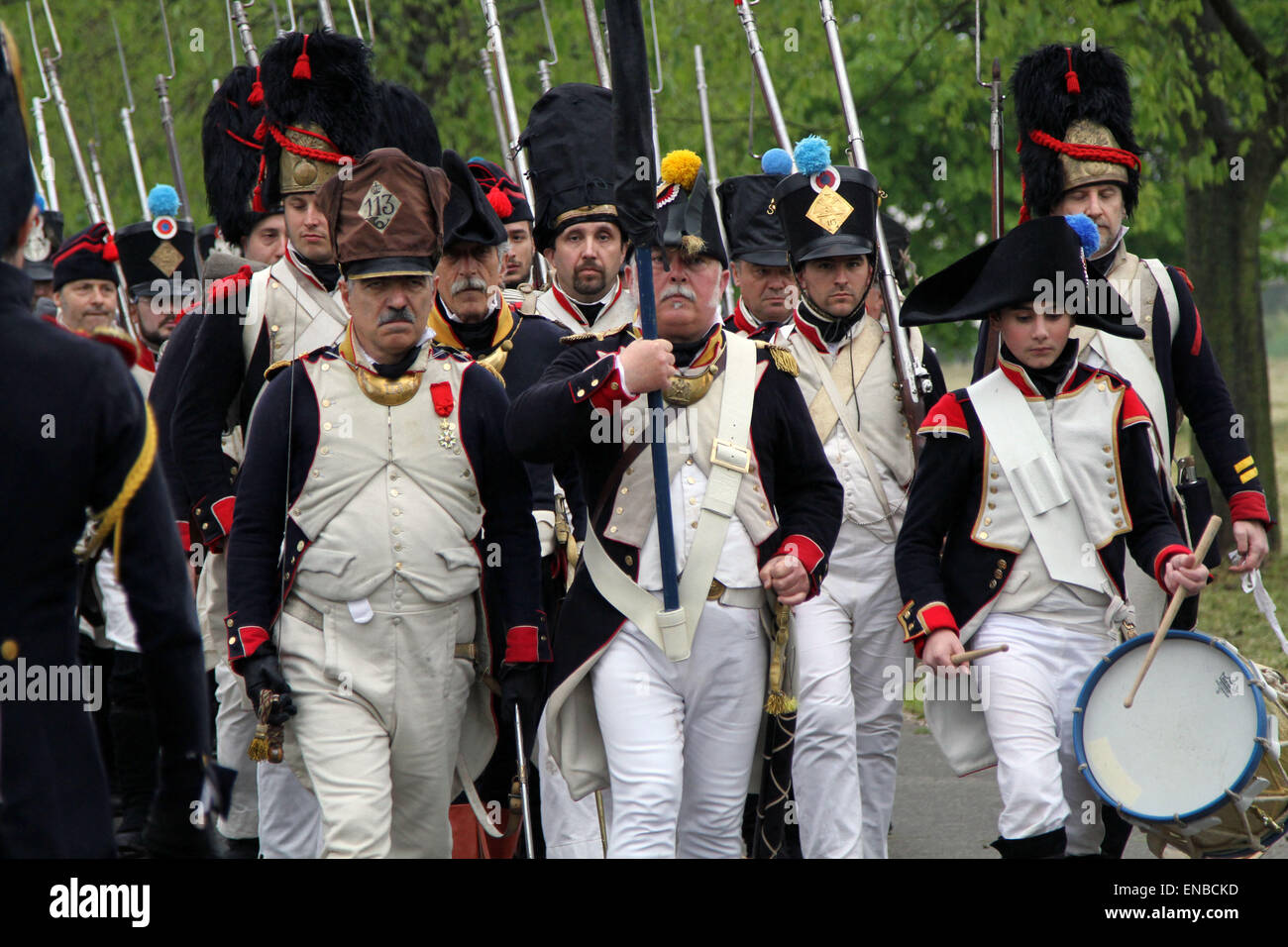 Napoleonic reenactment hi-res stock photography and images - Alamy