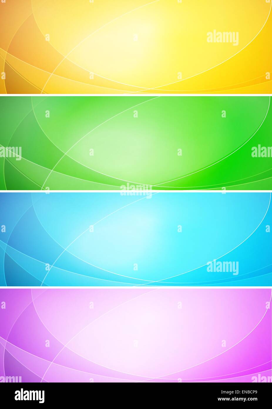 Vector illustration Abstract shiny color vector template banner Stock ...