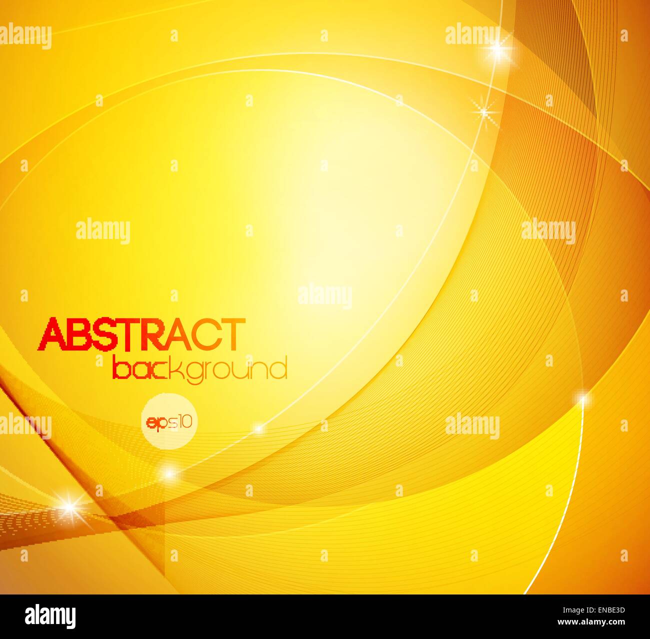 Abstract shiny yellow vector template background EPS 10 Stock Vector ...