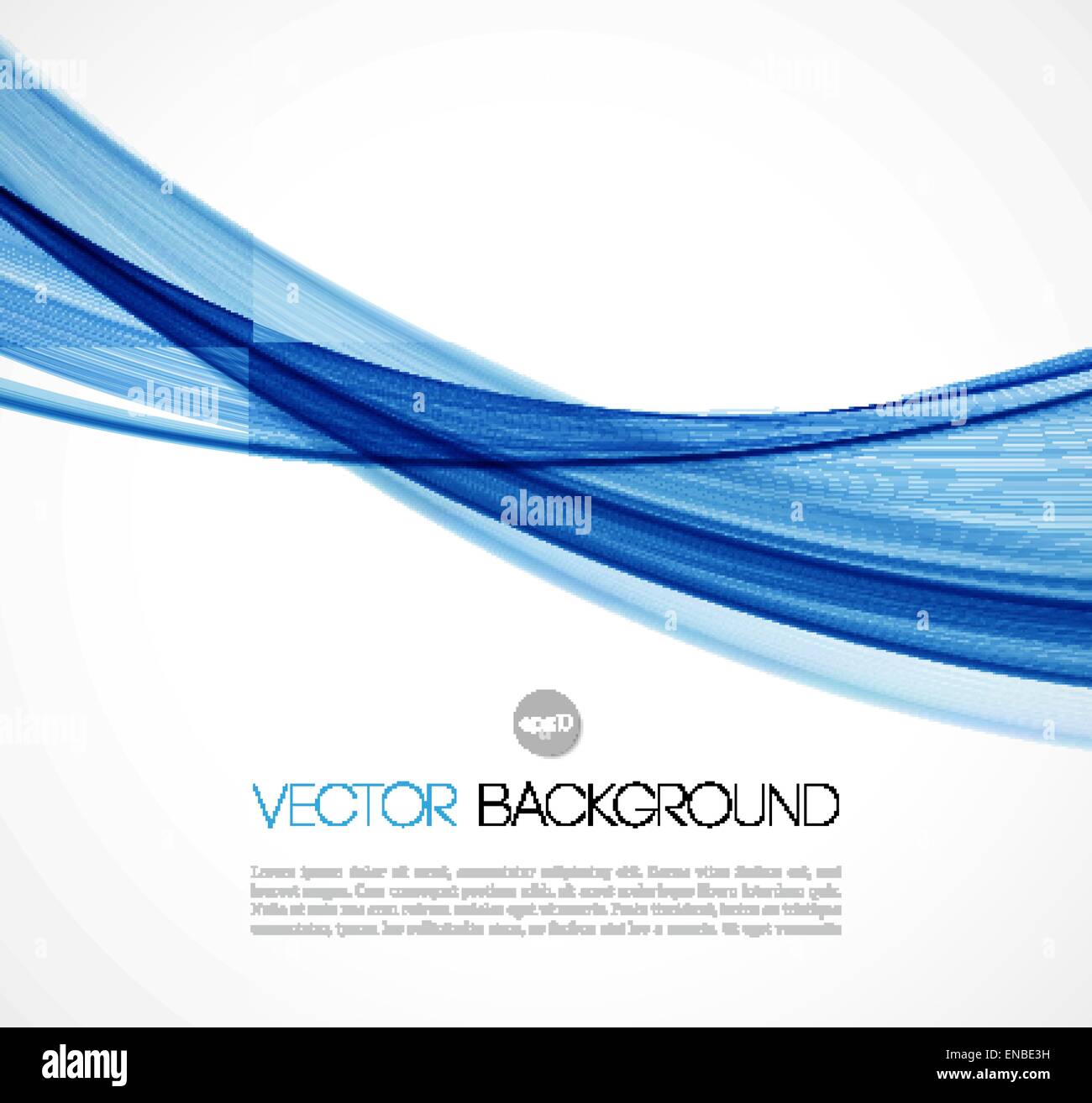 Vector illustration Abstract colorful transparent wave. EPS 10 Stock ...