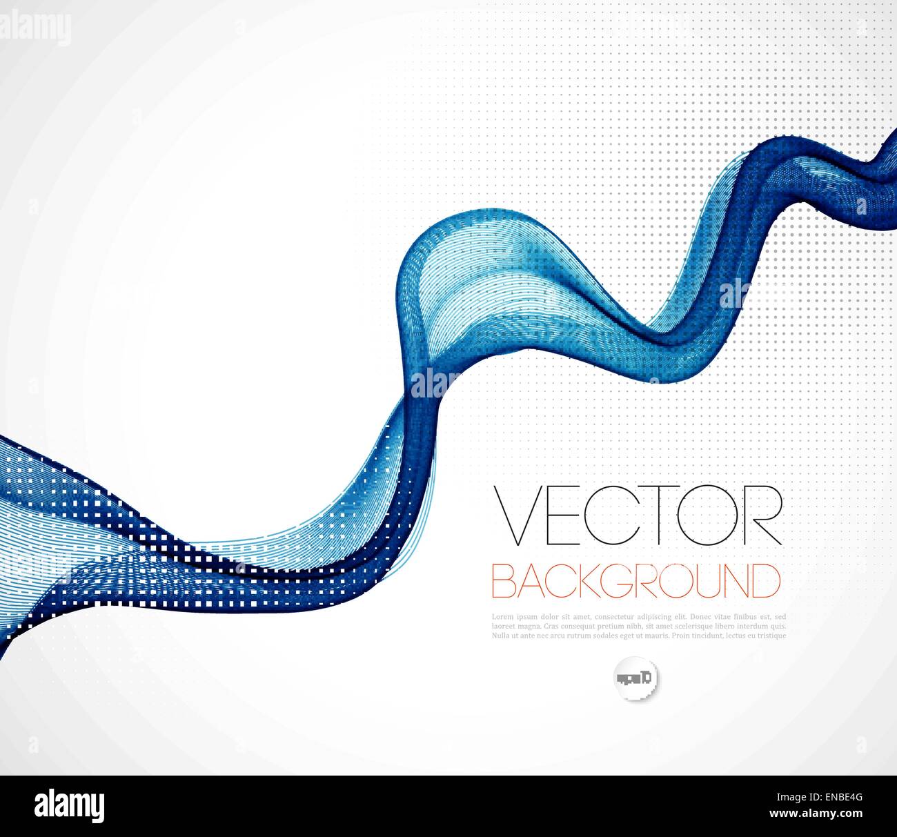 Vector Abstract wave template background brochure design Stock Vector ...