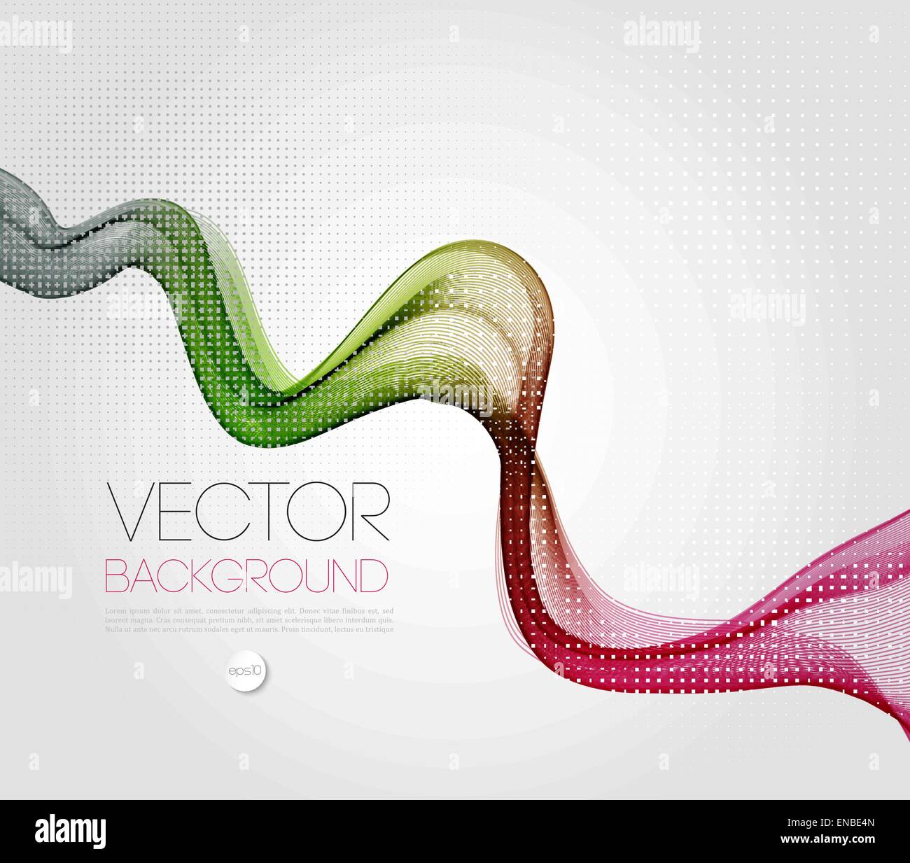 Vector Abstract wave template background brochure design Stock Vector ...