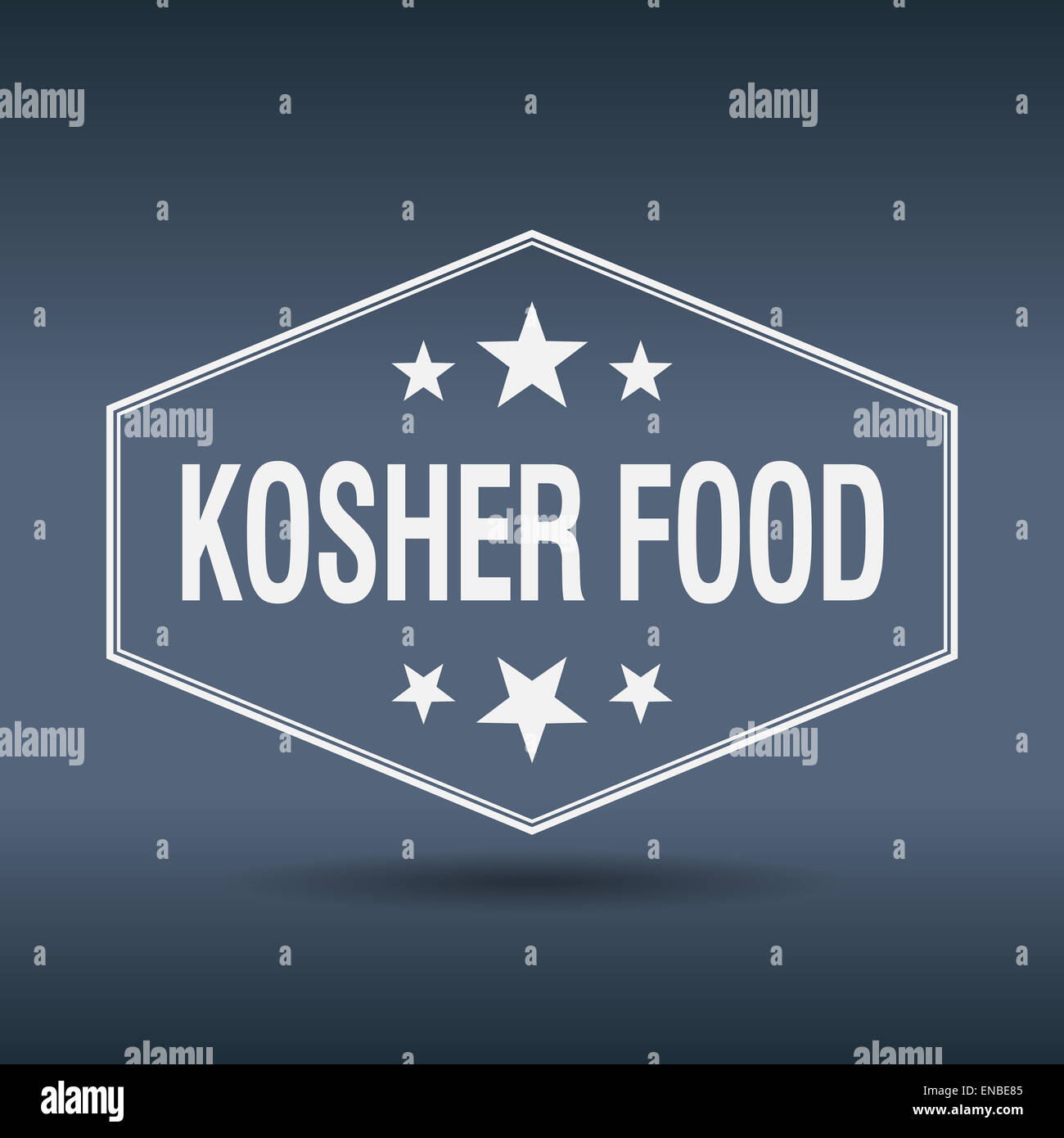 Kosher food vintage label hi-res stock photography and images - Alamy
