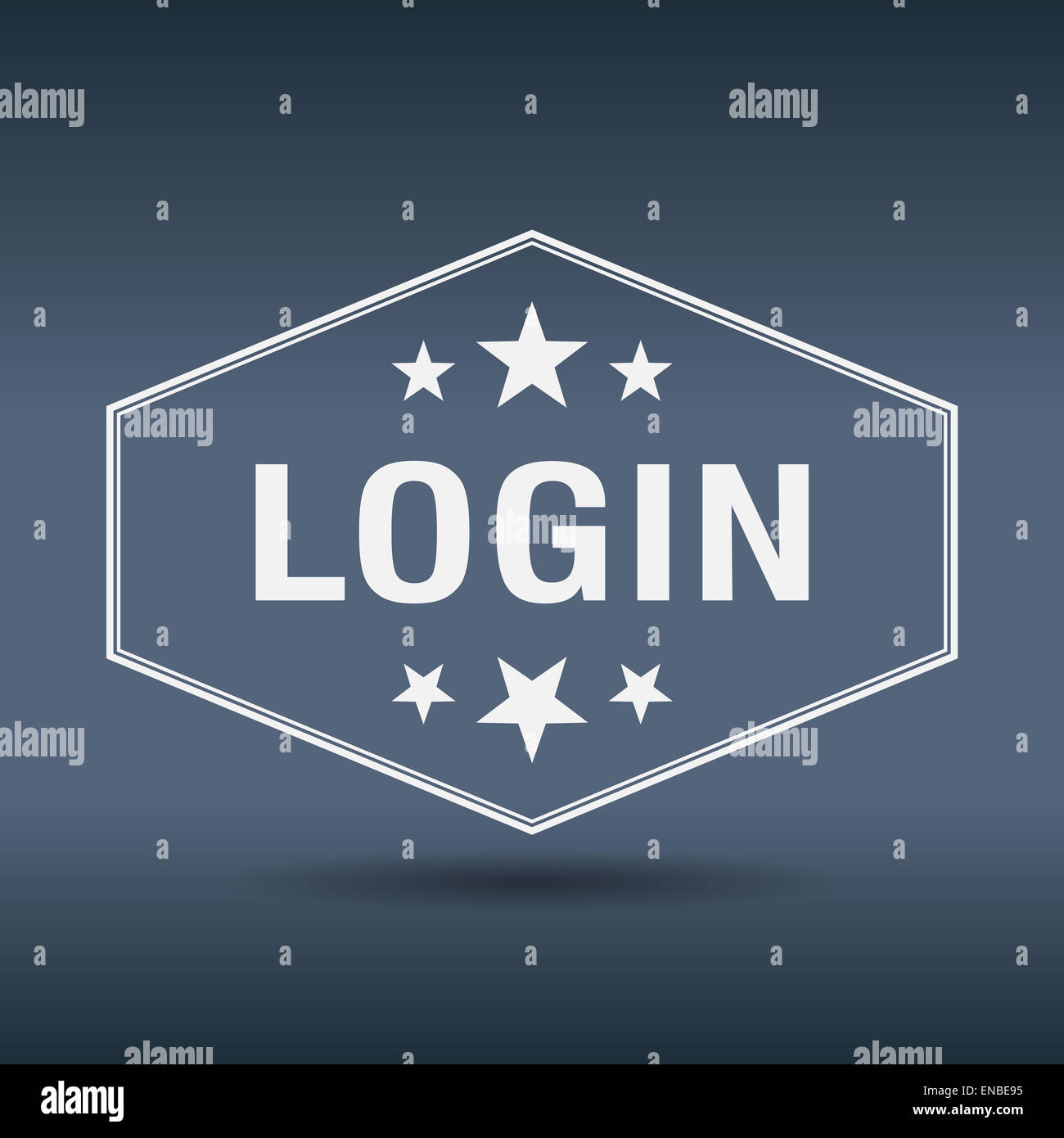 Log hexagon hi-res stock photography and images - Alamy