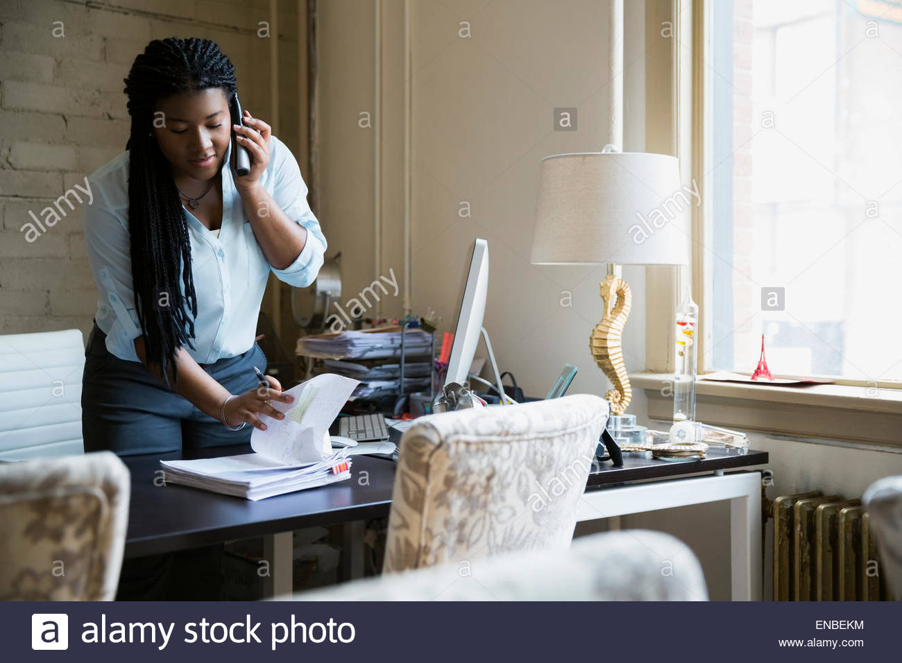 Paperwork and desk hi-res stock photography and images - Alamy