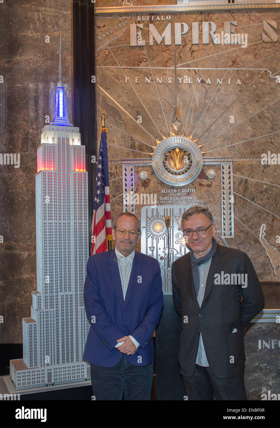 Manhattan, New York, USA. 1st May, 2015. Lighting designer MARC ...