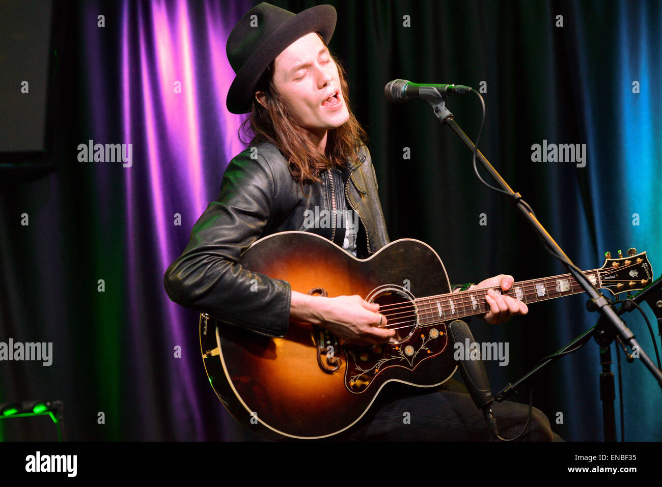 Philadelphia, Pennsylvania, USA. 1st May, 2015. JAMES BAY performing ...