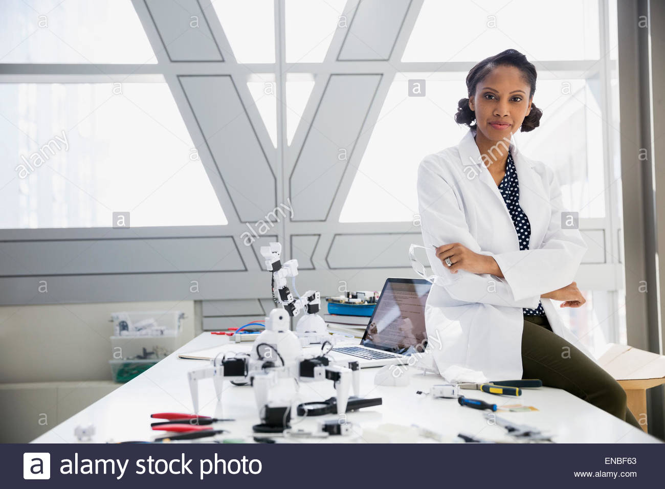 Confident engineer hi-res stock photography and images - Alamy