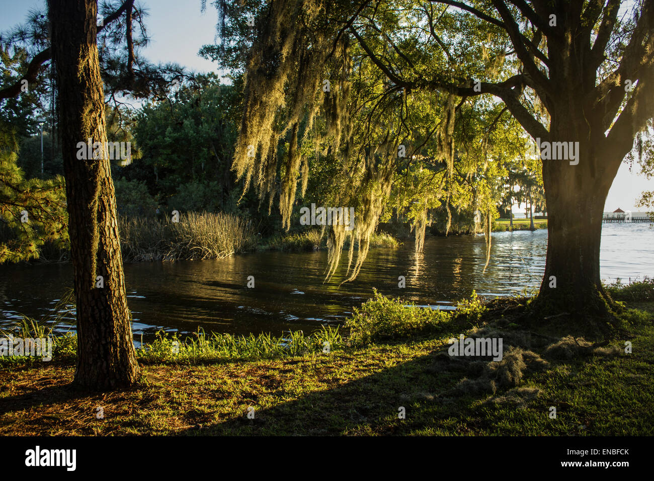 River landscape sunset john hi-res stock photography and images - Alamy