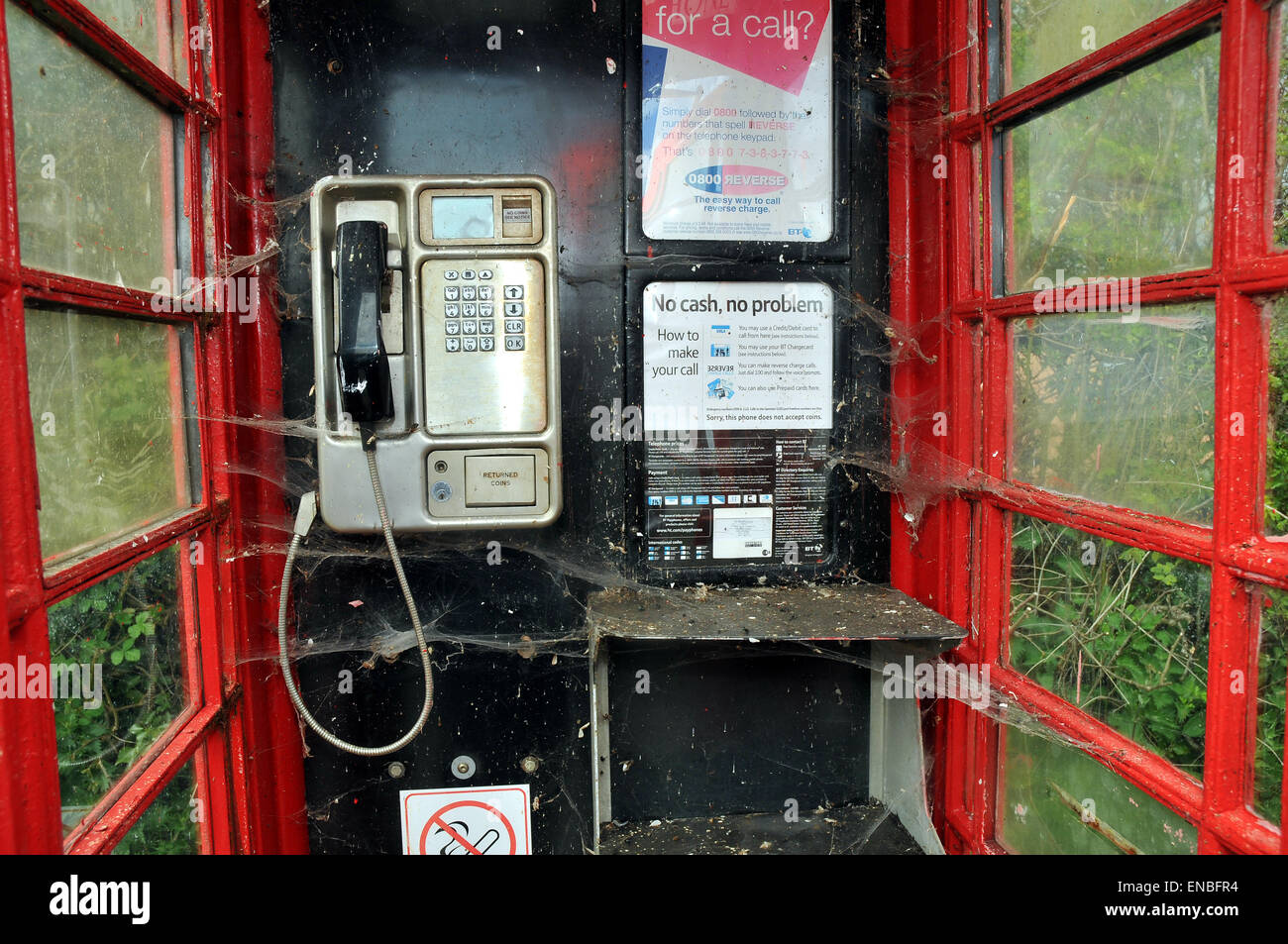 Telephone red box inside hi-res stock photography and images - Alamy