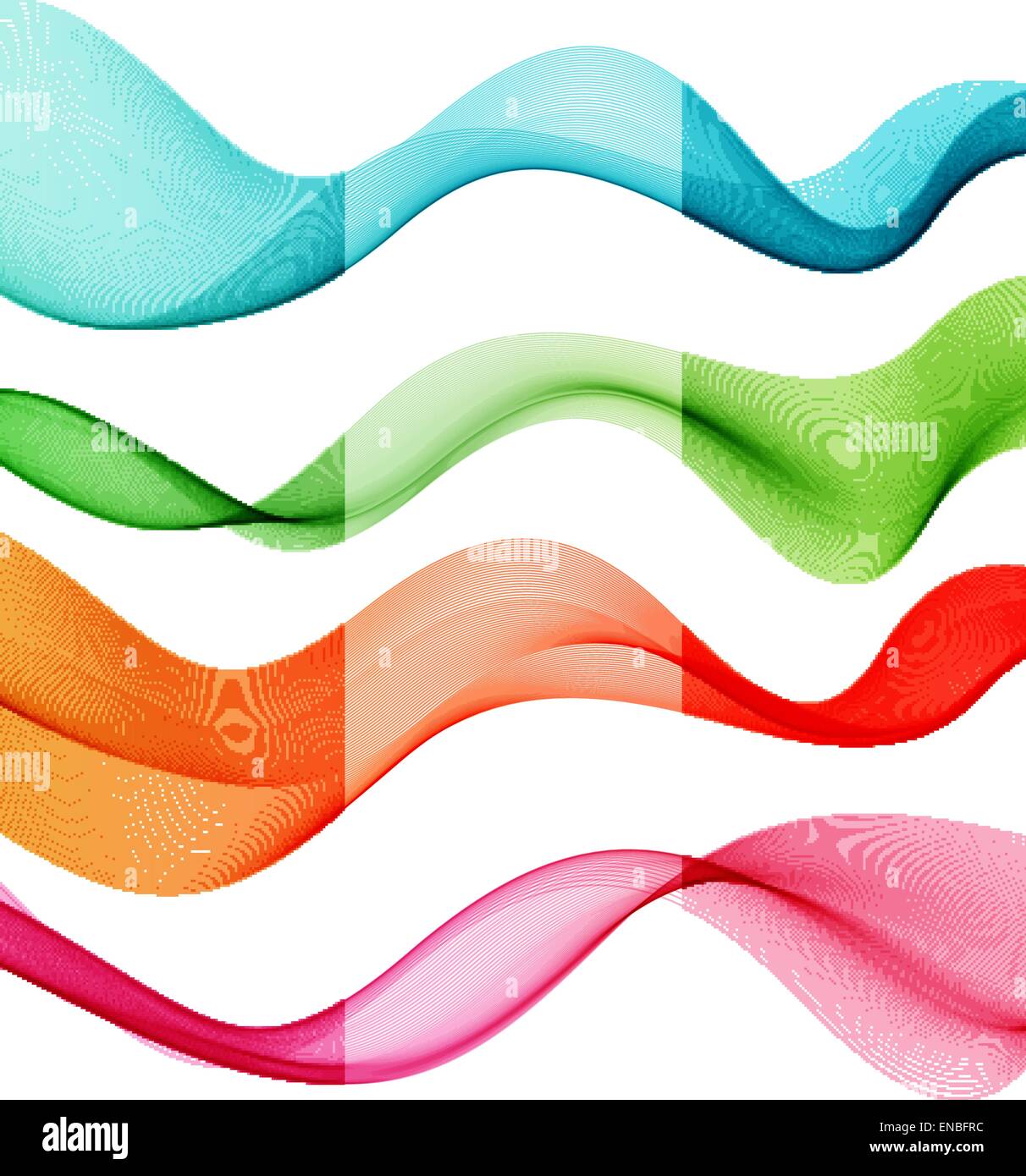 Vector Set of color transparent smoke wave Stock Vector Image & Art - Alamy