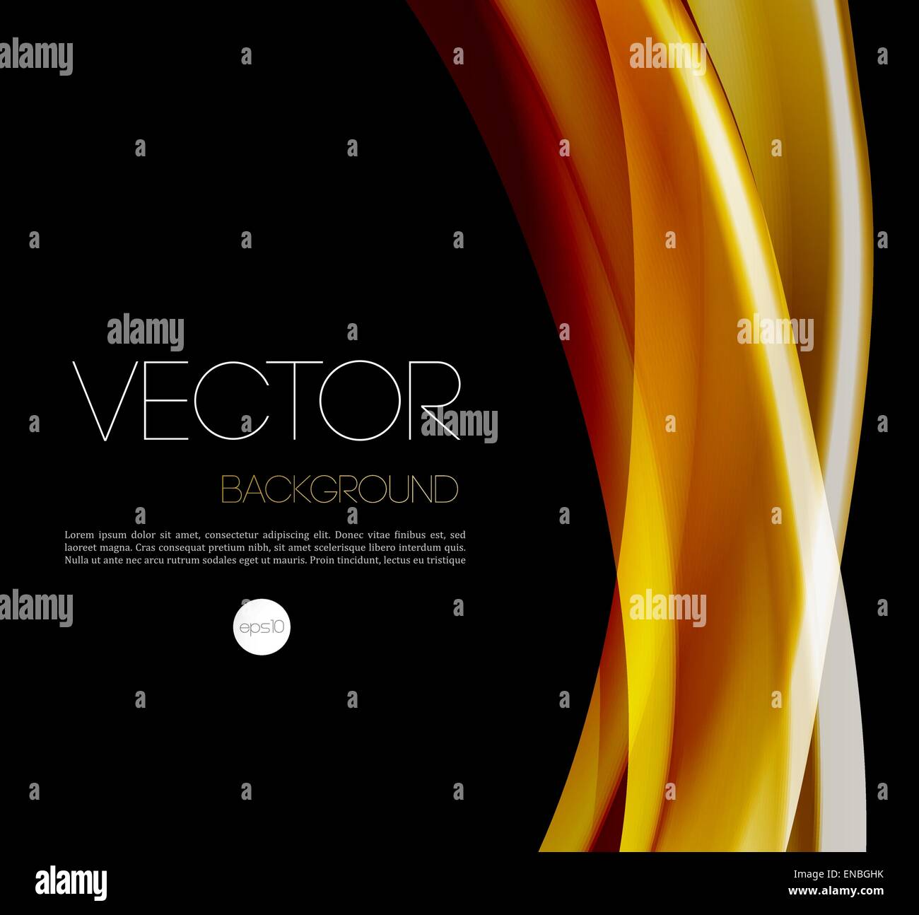 Vector Abstract wave template background brochure design Stock Vector Image & Art - Alamy