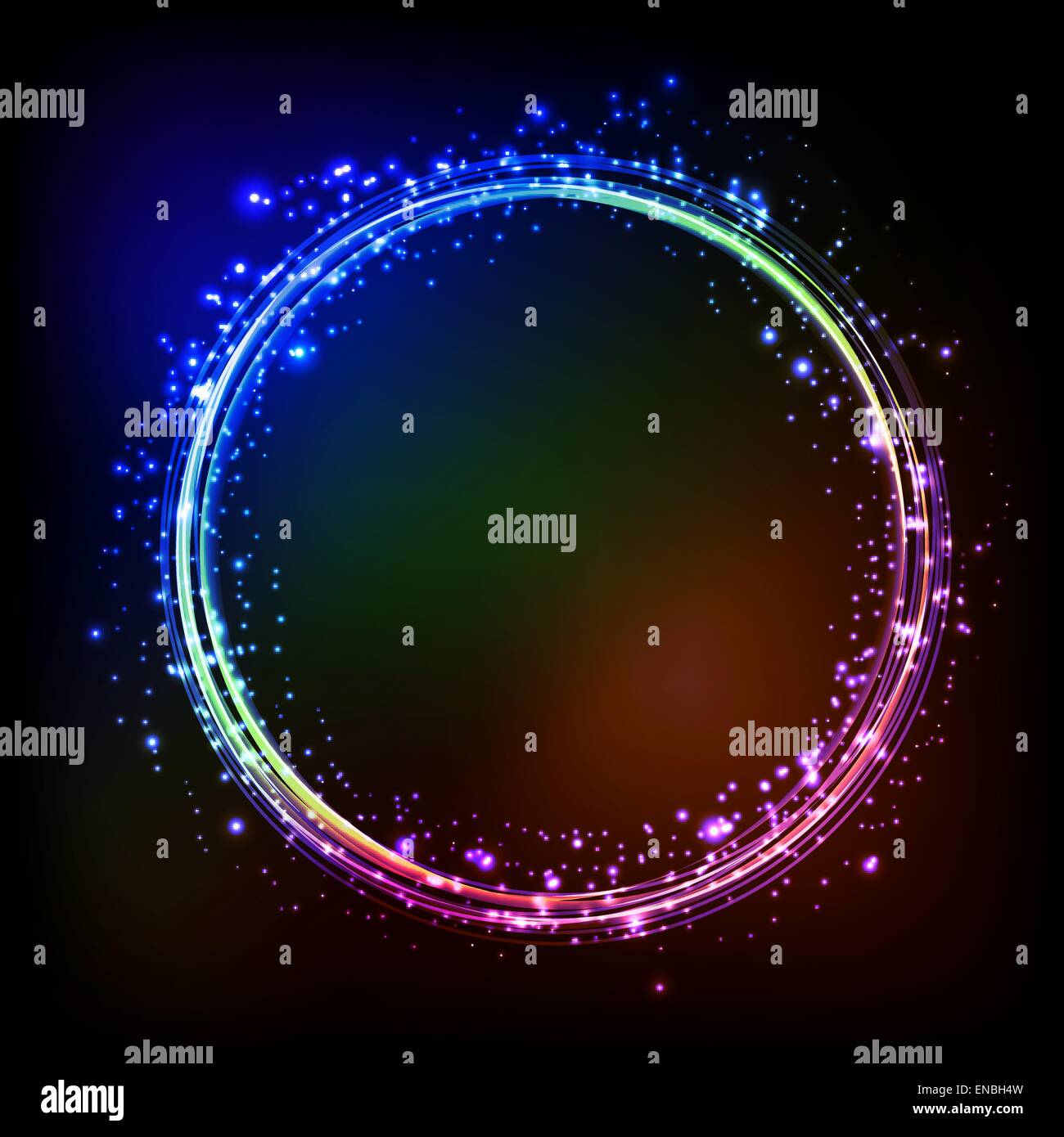 Vector Abstract dark background with color light Stock Vector Image ...