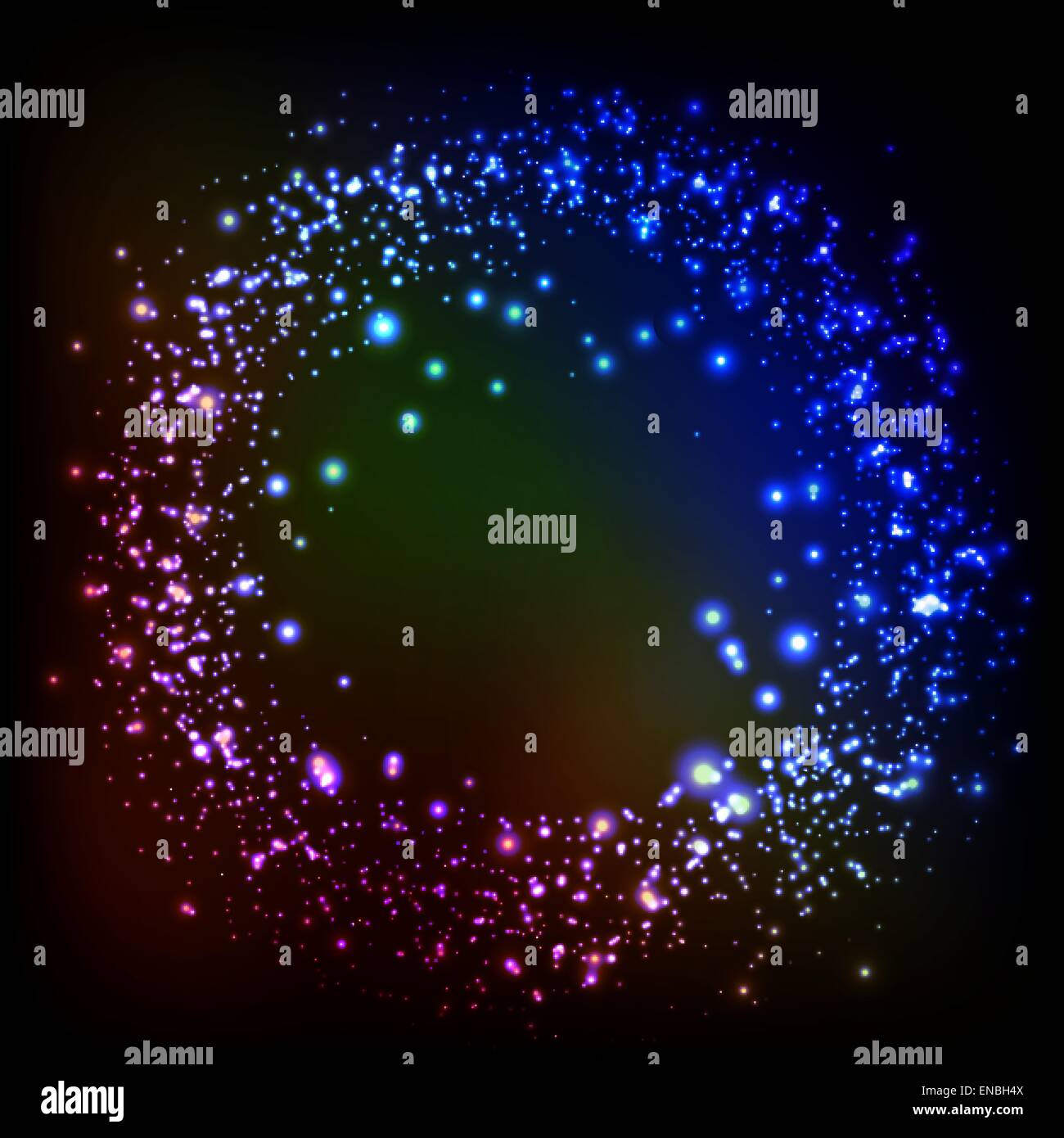 Vector Abstract dark background with color light Stock Vector Image ...