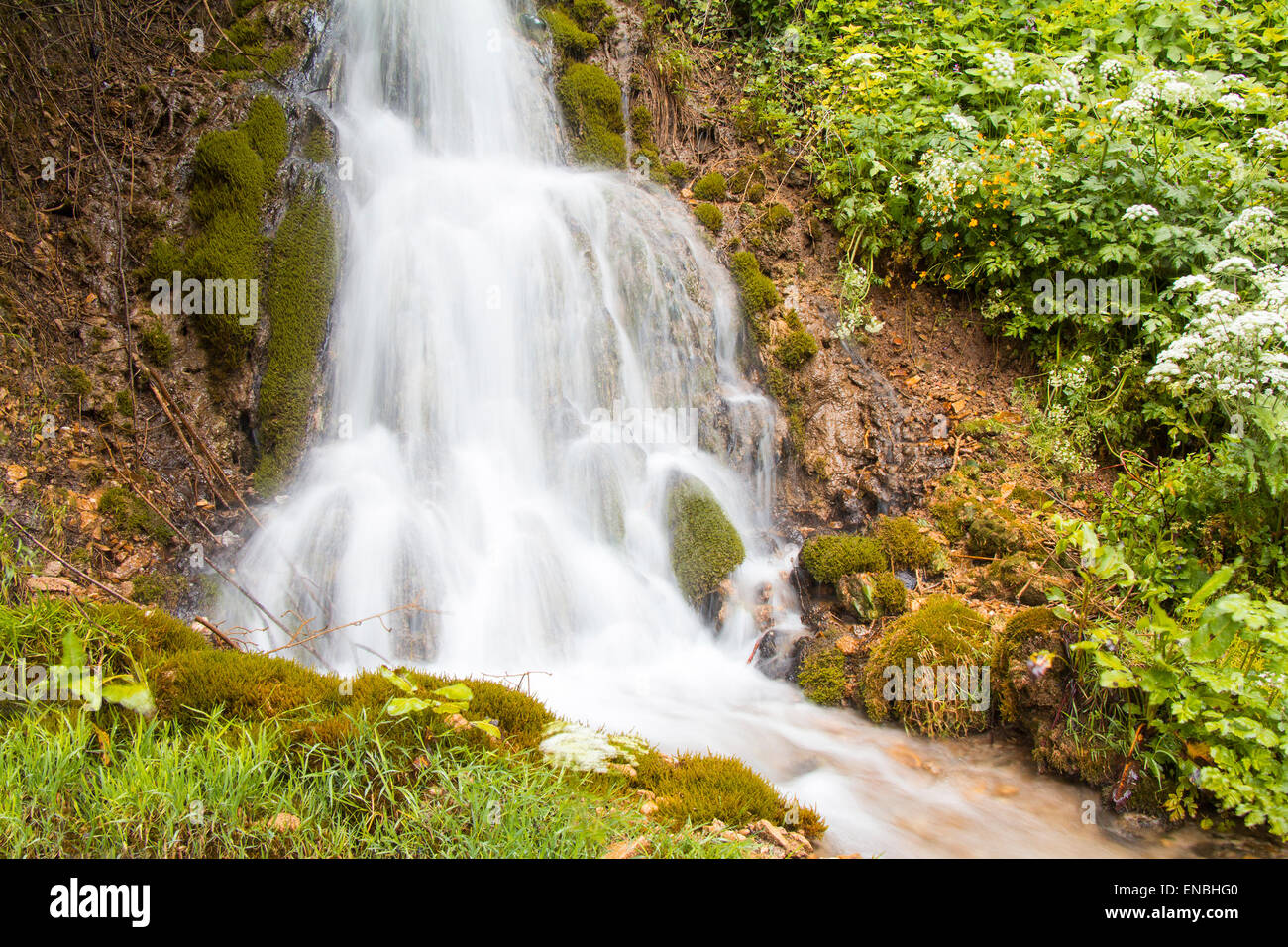 Waterfall clear view hi-res stock photography and images - Alamy