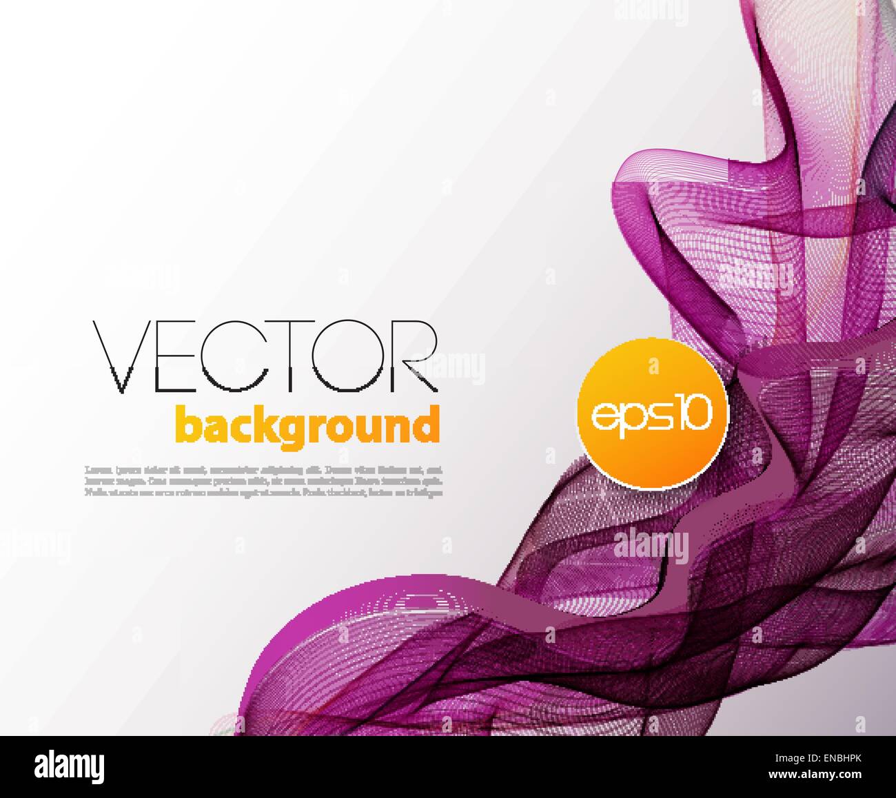 Vector Abstract wave template background brochure design Stock Vector ...