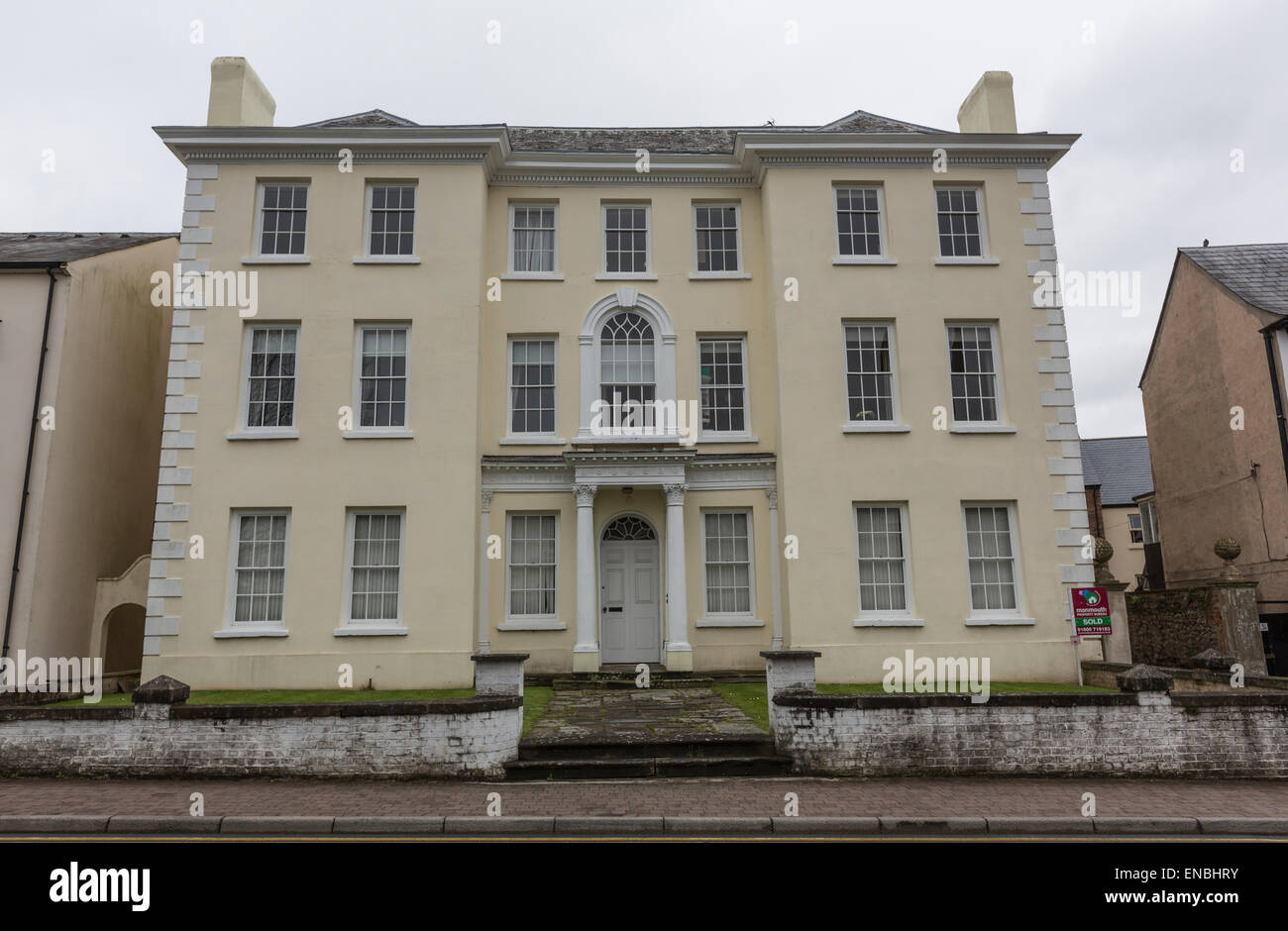 House in , Monmouth, Gwent, United Kingdom Stock Photo - Alamy