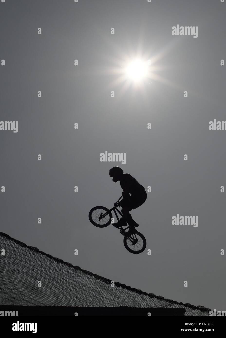 Shanghai, China. 1st May, 2015. Some of the best BMX riders of the ...