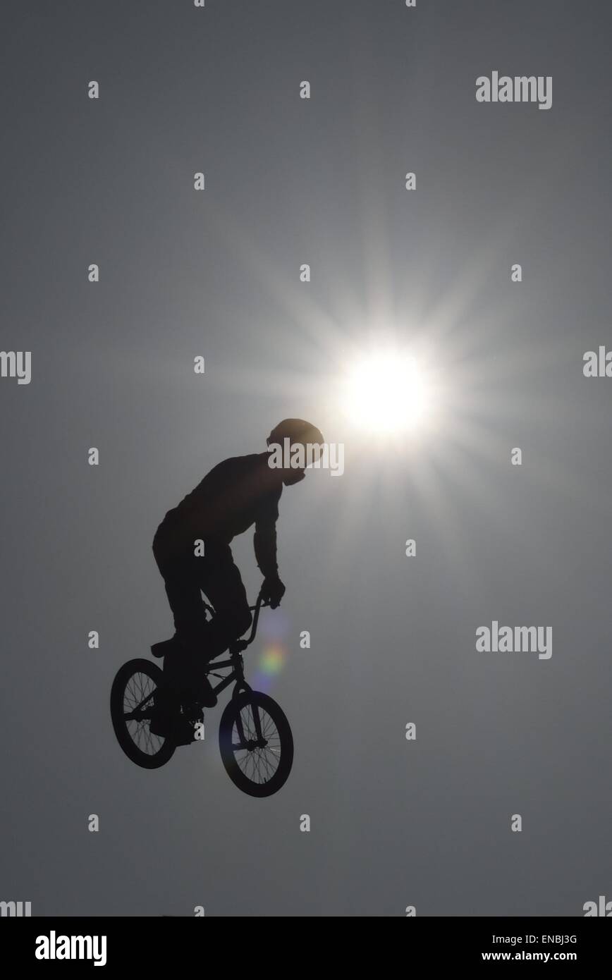 Shanghai, China. 1st May, 2015. Some of the best BMX riders of the ...