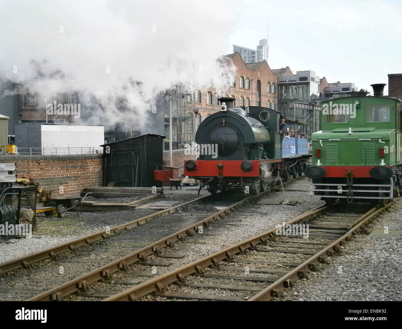 Industrial steam locomotive hi-res stock photography and images - Alamy