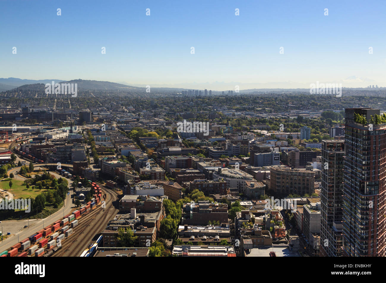 Burnaby city skyline hi-res stock photography and images - Alamy