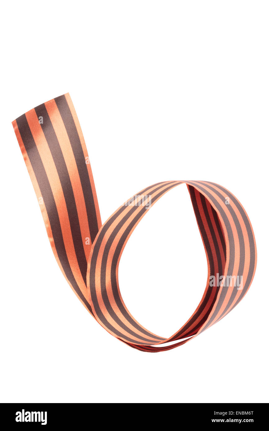 George Ribbon Isolated Stock Photo - Alamy