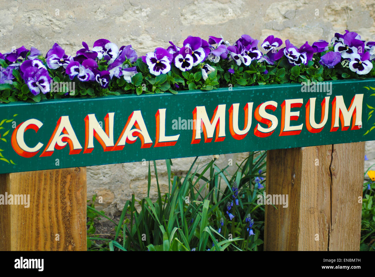 Canal Museum sign Stock Photo - Alamy